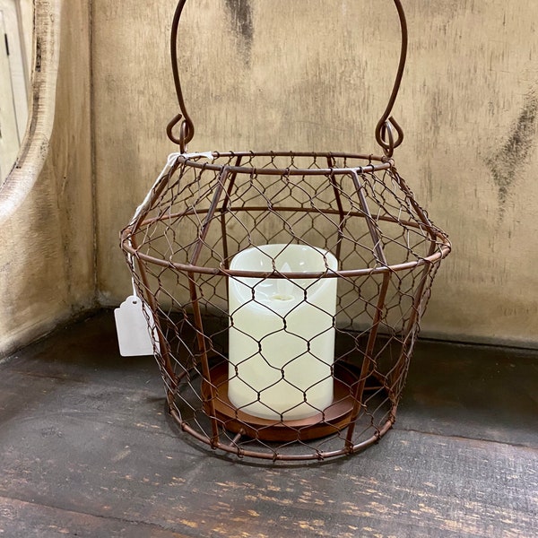 Chicken Wire Baskets - Etsy