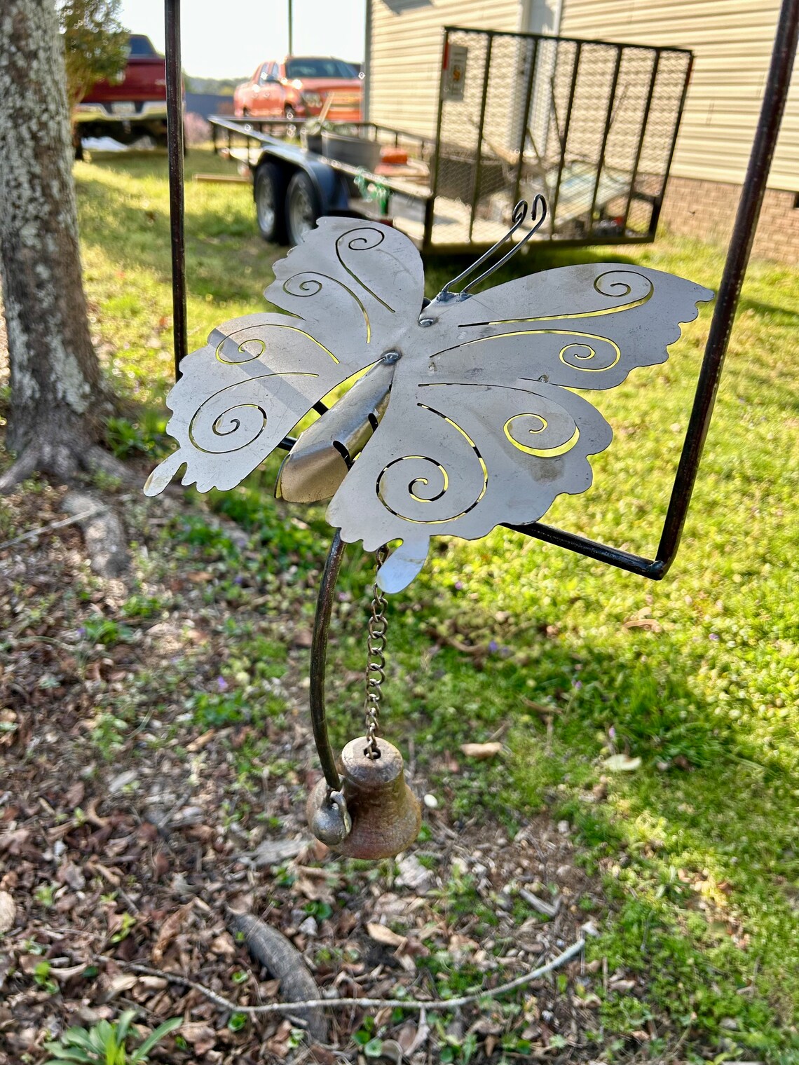 Balancing Butterfly With Bell - Etsy