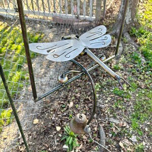 Balancing Dragonfly With Bell - Etsy