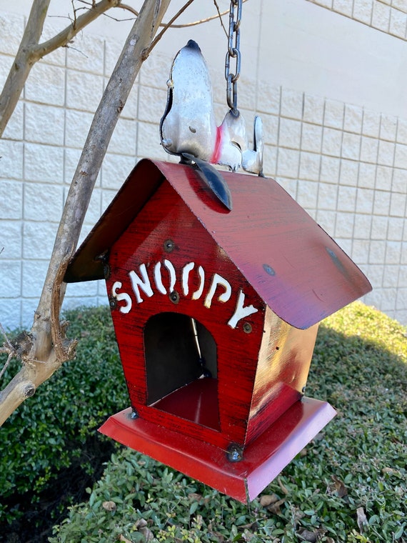 Snoopy Birdhouse Metal | Etsy
