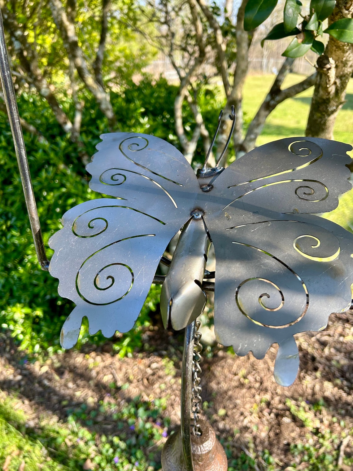 Balancing Butterfly With Bell - Etsy