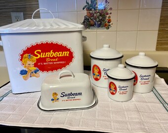 Sunbeam Bread Box - Etsy