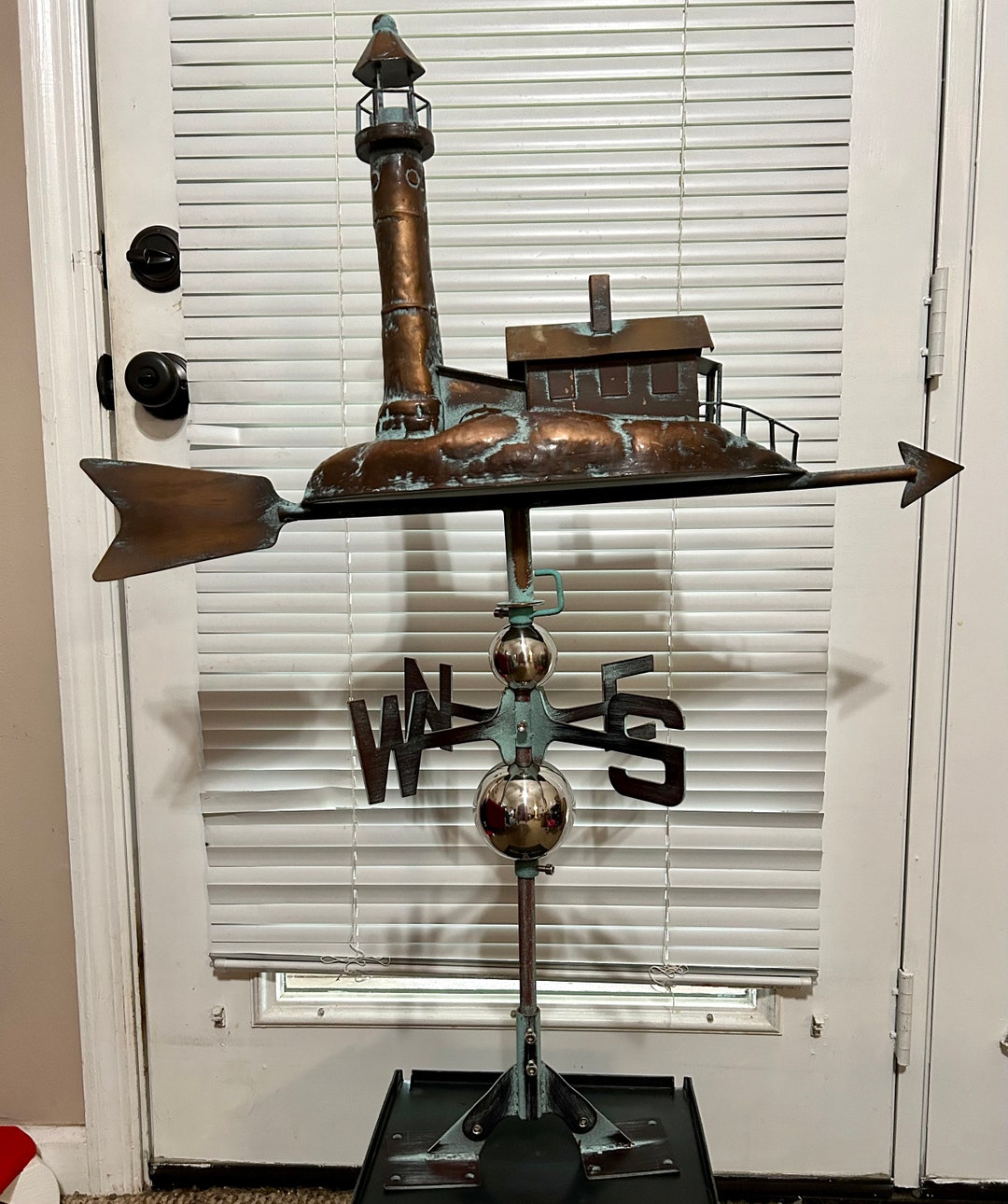 3D Lighthouse Weathervane Faux Copper - Etsy