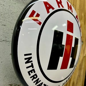 Farmall International Harvester 16 Inch Button Sign - Etsy
