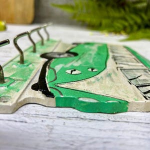 VW Bus Key Holder Hooks cast Iron - Etsy
