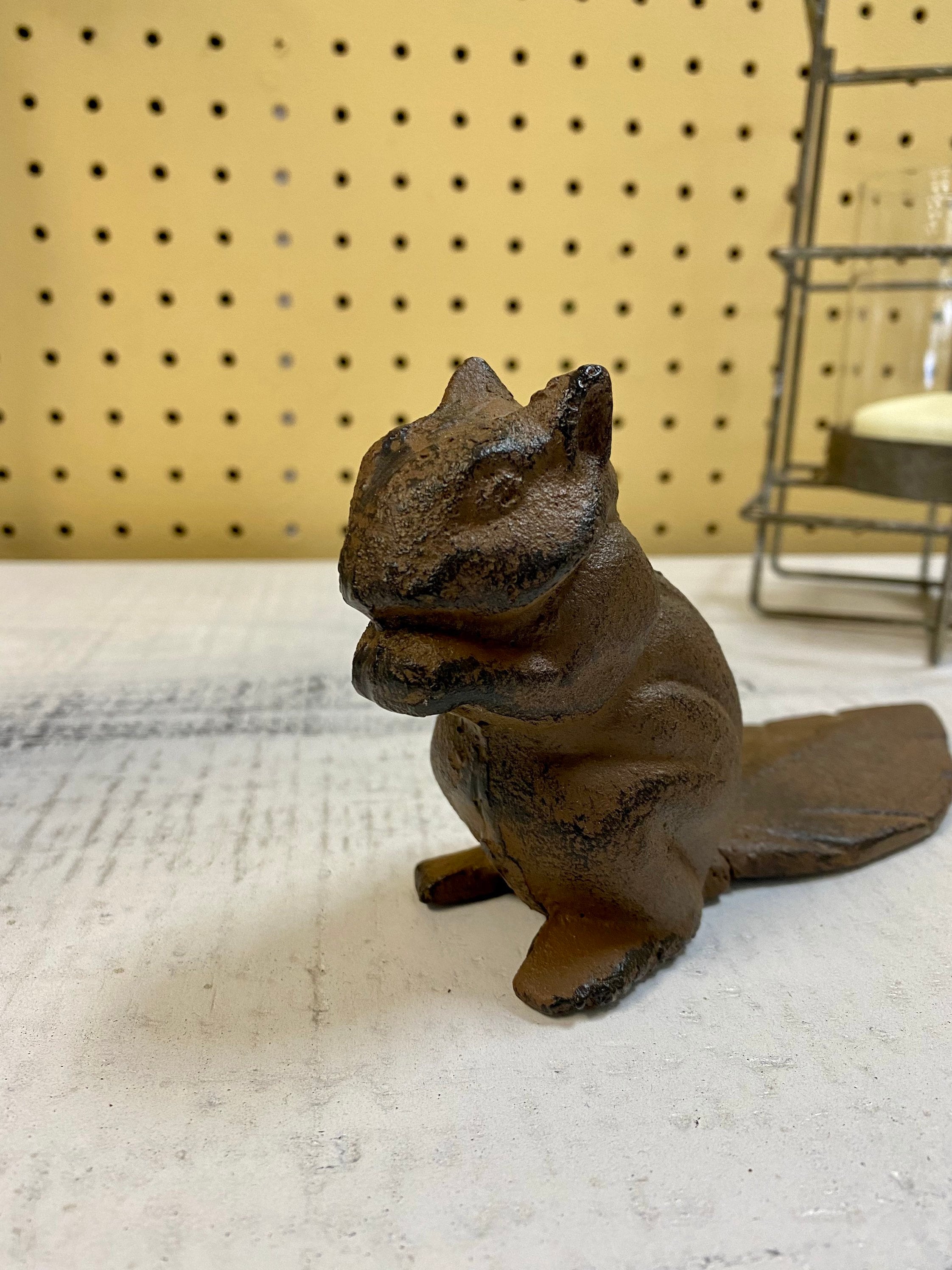 Chipmunk Door Stop Cast Iron - Etsy