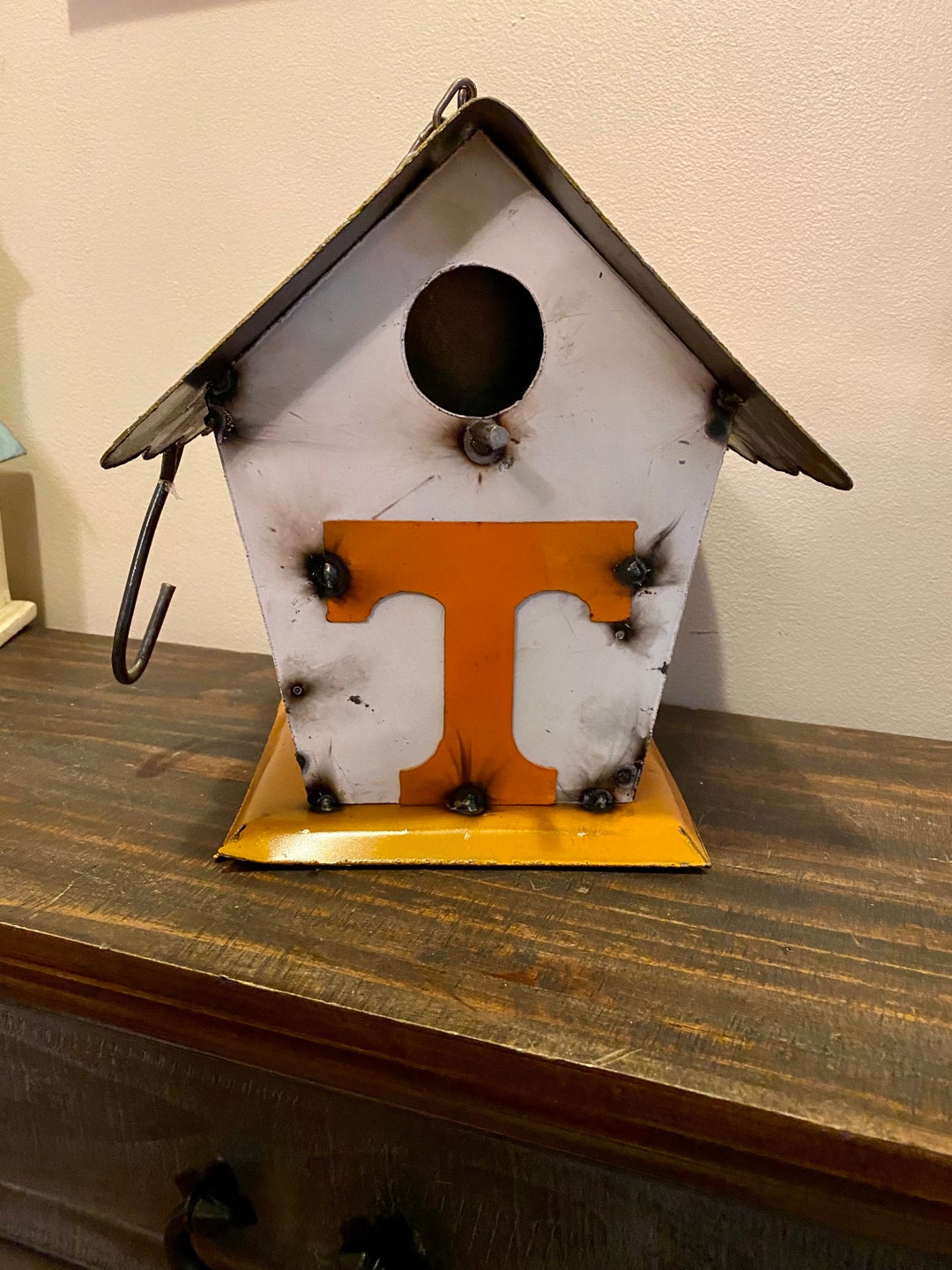 Tennessee Reclaimed Metal Birdhouse - Etsy