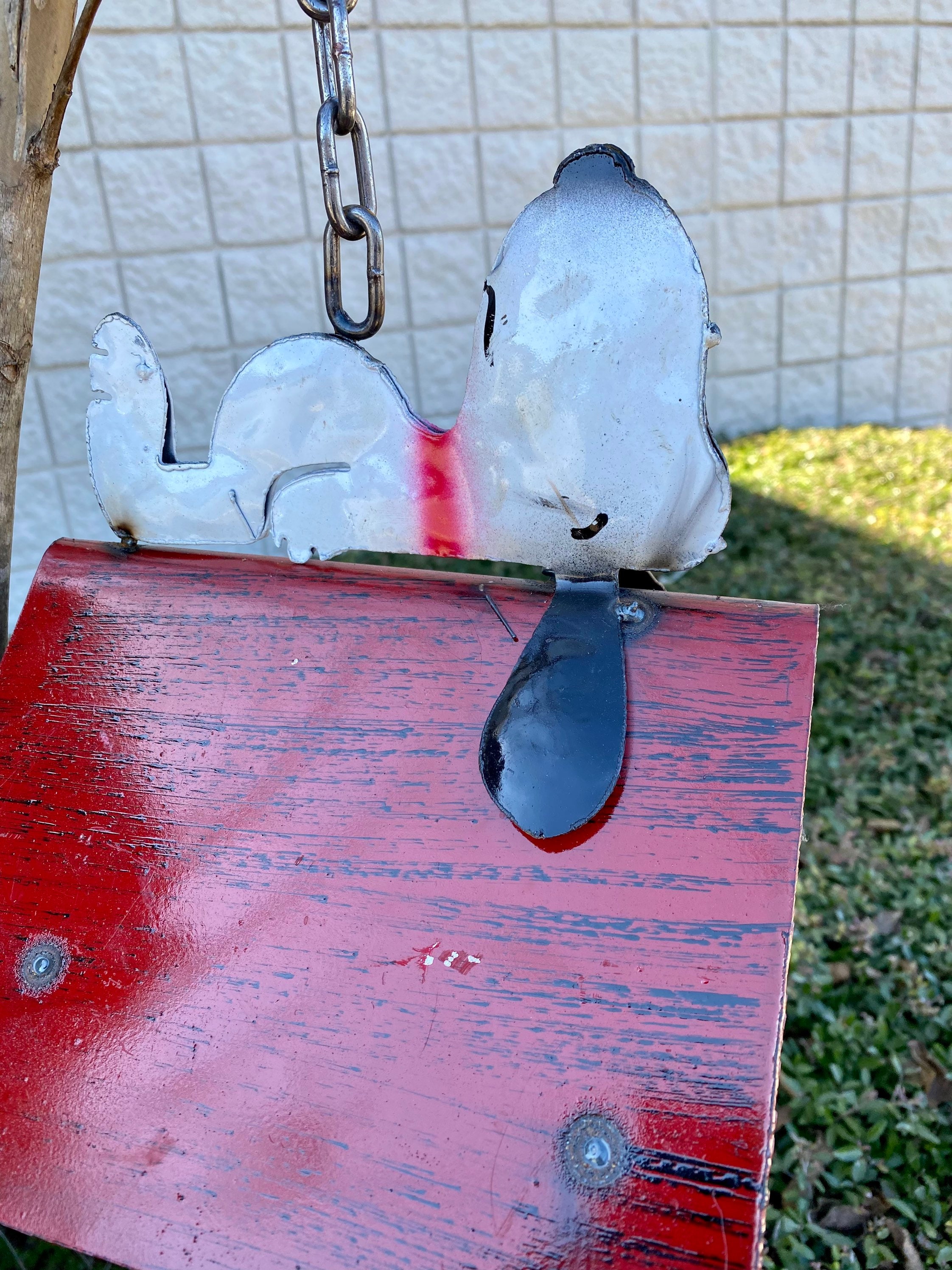 Snoopy Birdhouse Metal - Etsy