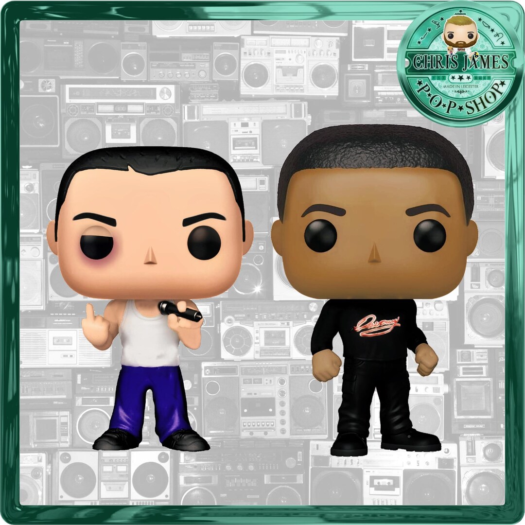 B-rabbit Vs Papa Doc 8 Mile Pop Figure Hand-painted Chris James Pop ...