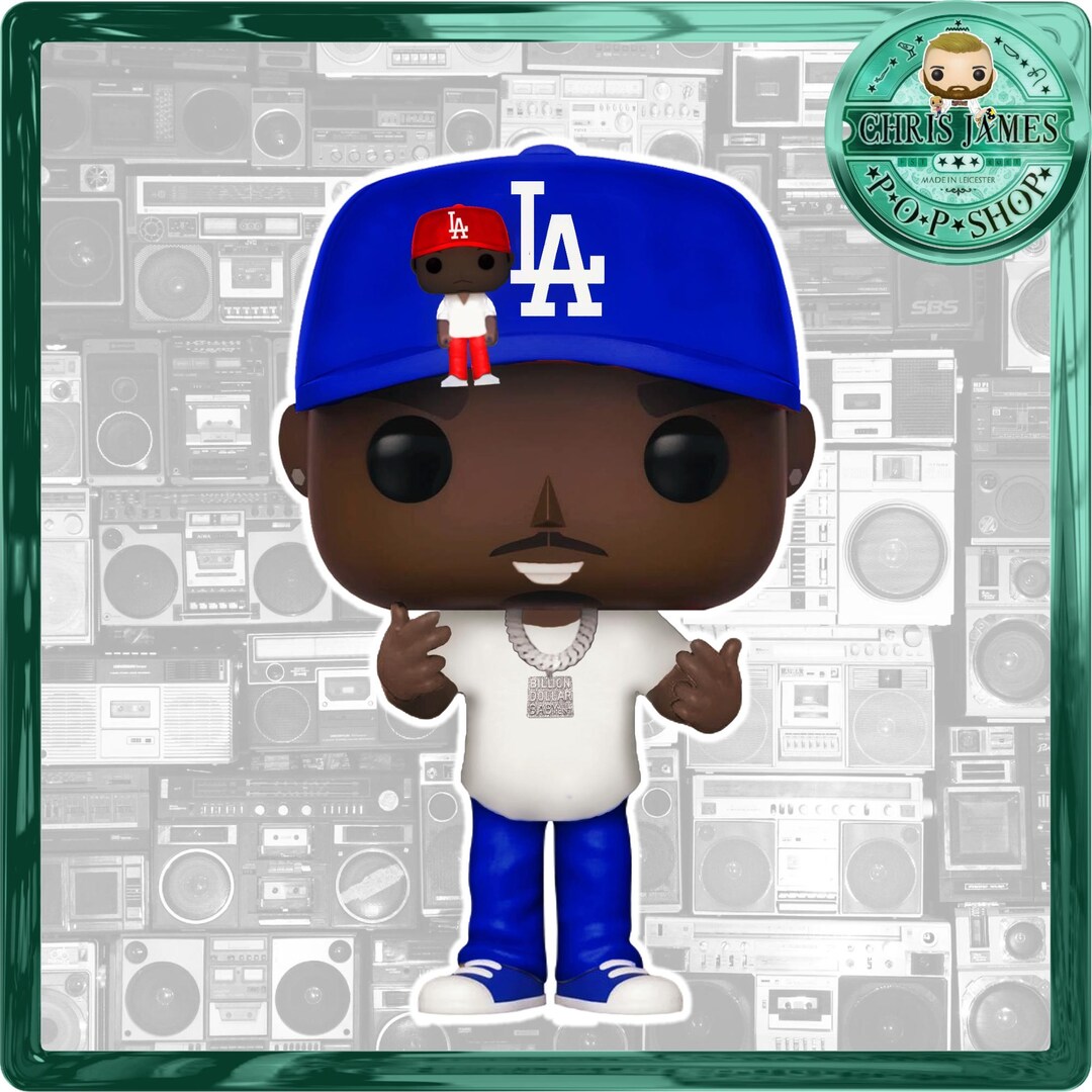 Dababy Pop Figure Hand-painted Chris James Pop Shop MTO - Etsy