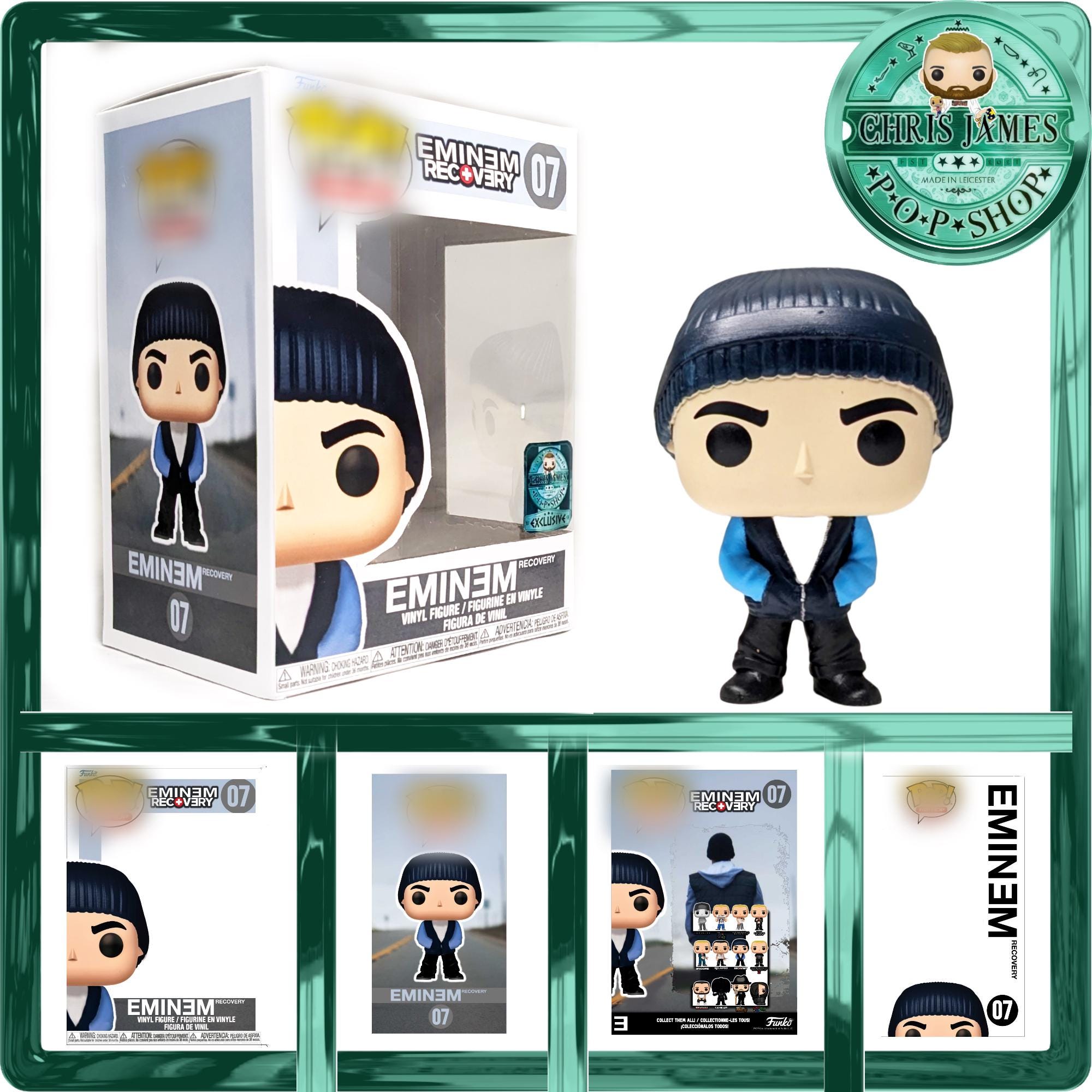 Eminem Recovery Pop Figure Hand-painted Chris James Pop Shop MTO - Etsy
