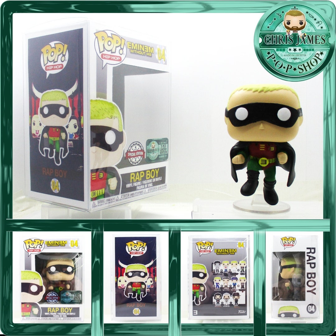 Eminem Without Me rap Boy Funko Pop Figure Hand-painted Chris James Pop ...