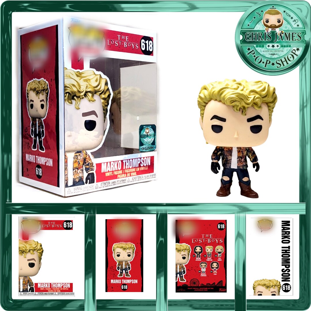 Marko Thompson the Lost Boys Hand-painted Chris James Pop Shop MTO - Etsy