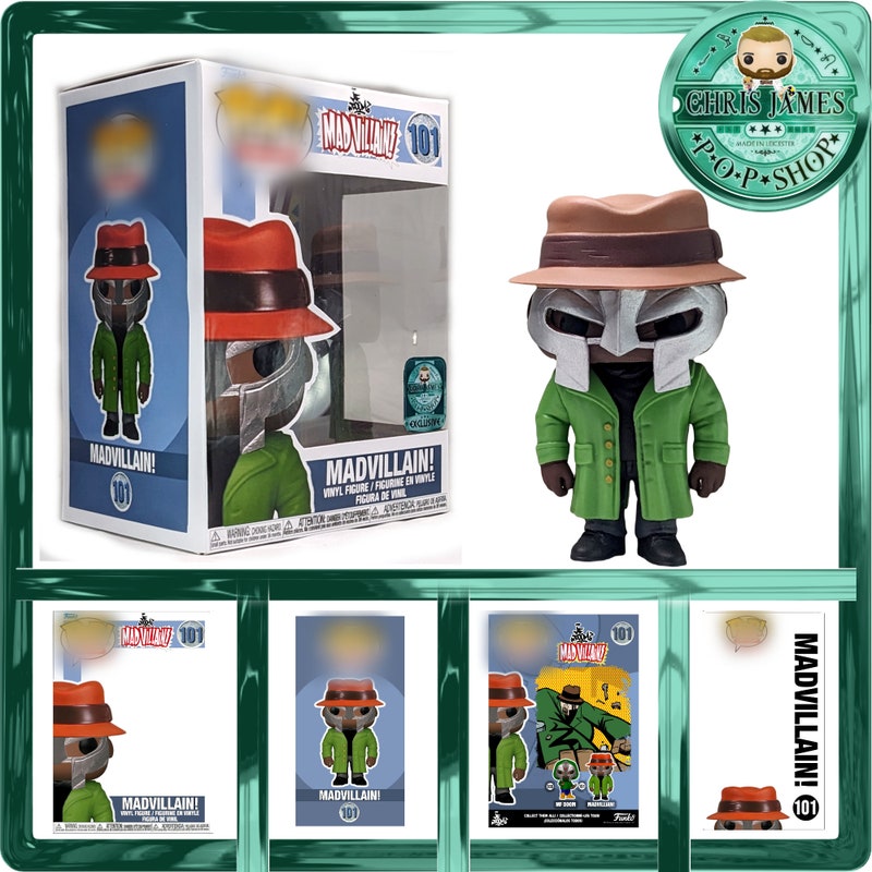 Mf Doom Figure - Etsy