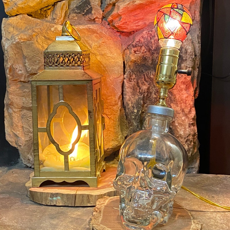 Skull Lamp - Etsy