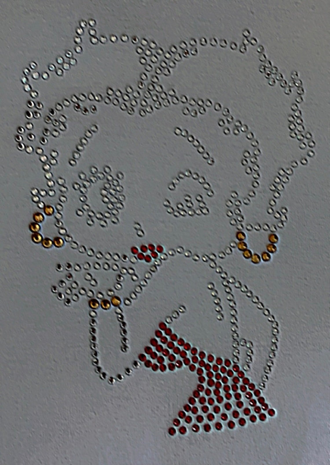 Rhinestone Betty Boop Top | Etsy