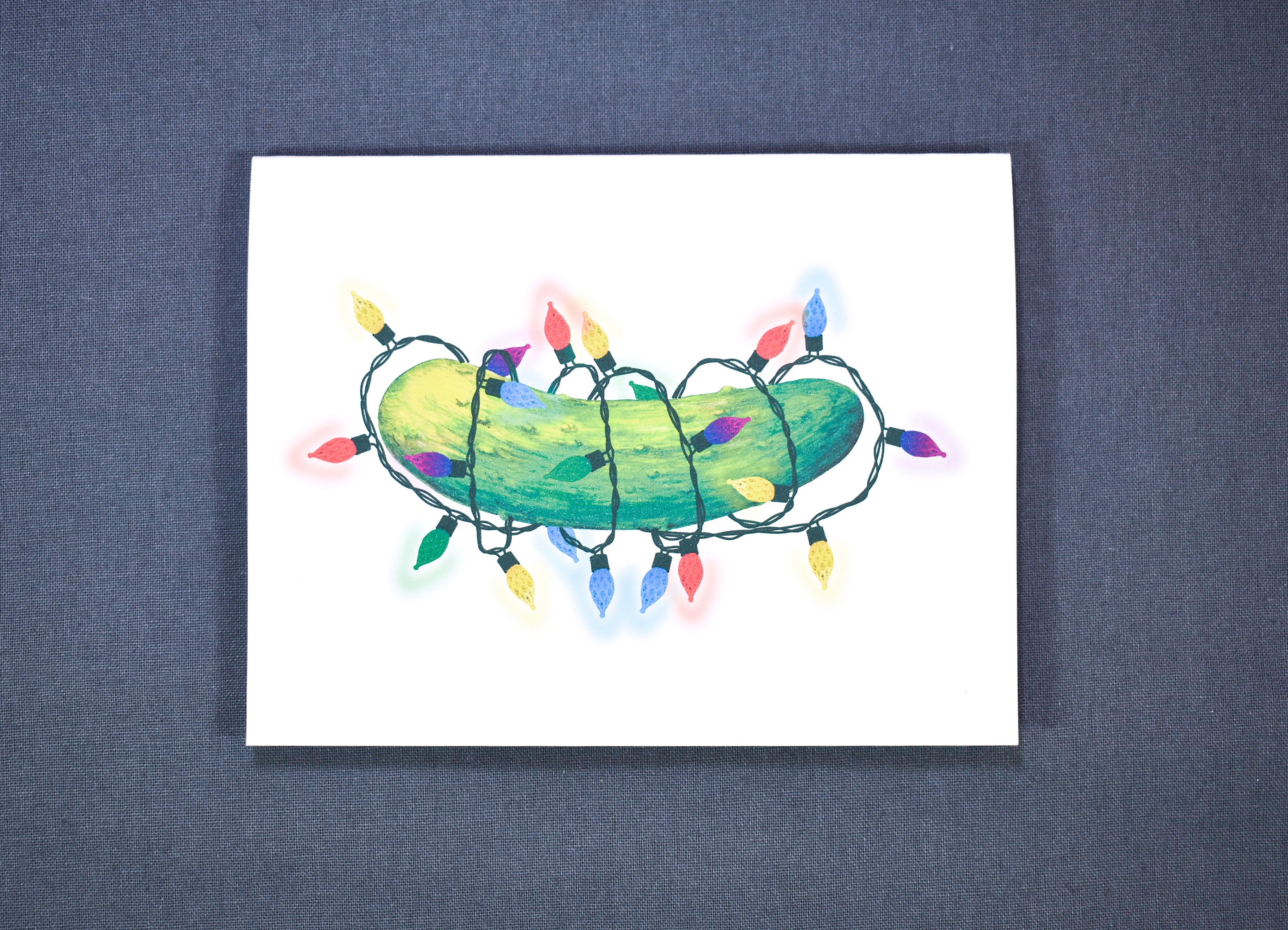 Pickle Xmas Lights - Etsy