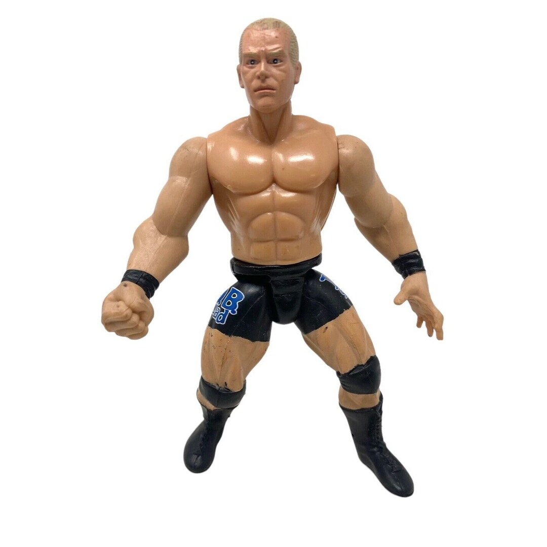 Vintage WWF 1996 Hardcore Bob Holly Jakks WWF Job Squad Wrestling ...