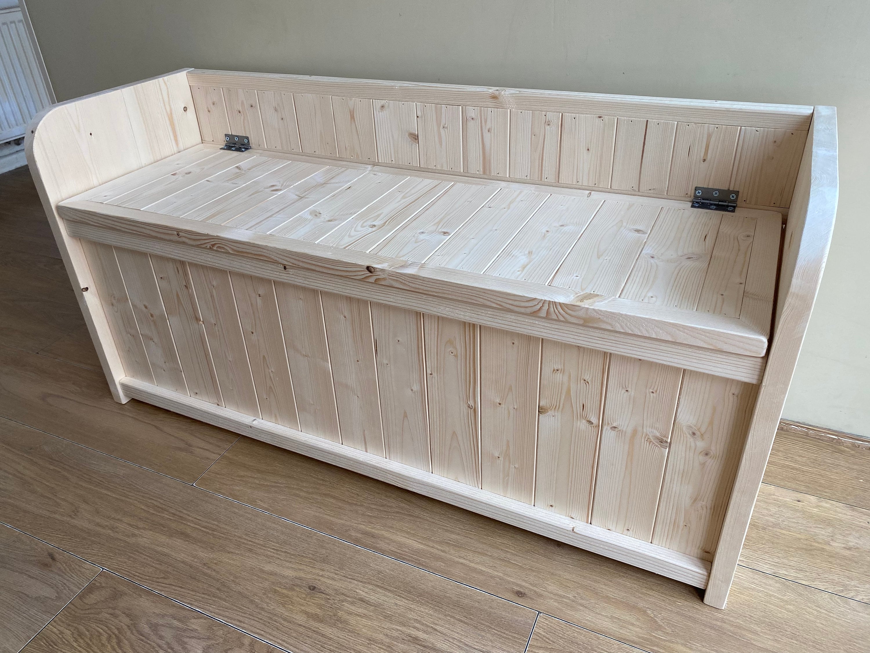 Bench Storage Box Seat - Etsy UK