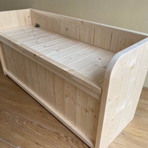 Bench Storage Box Seat - Etsy UK
