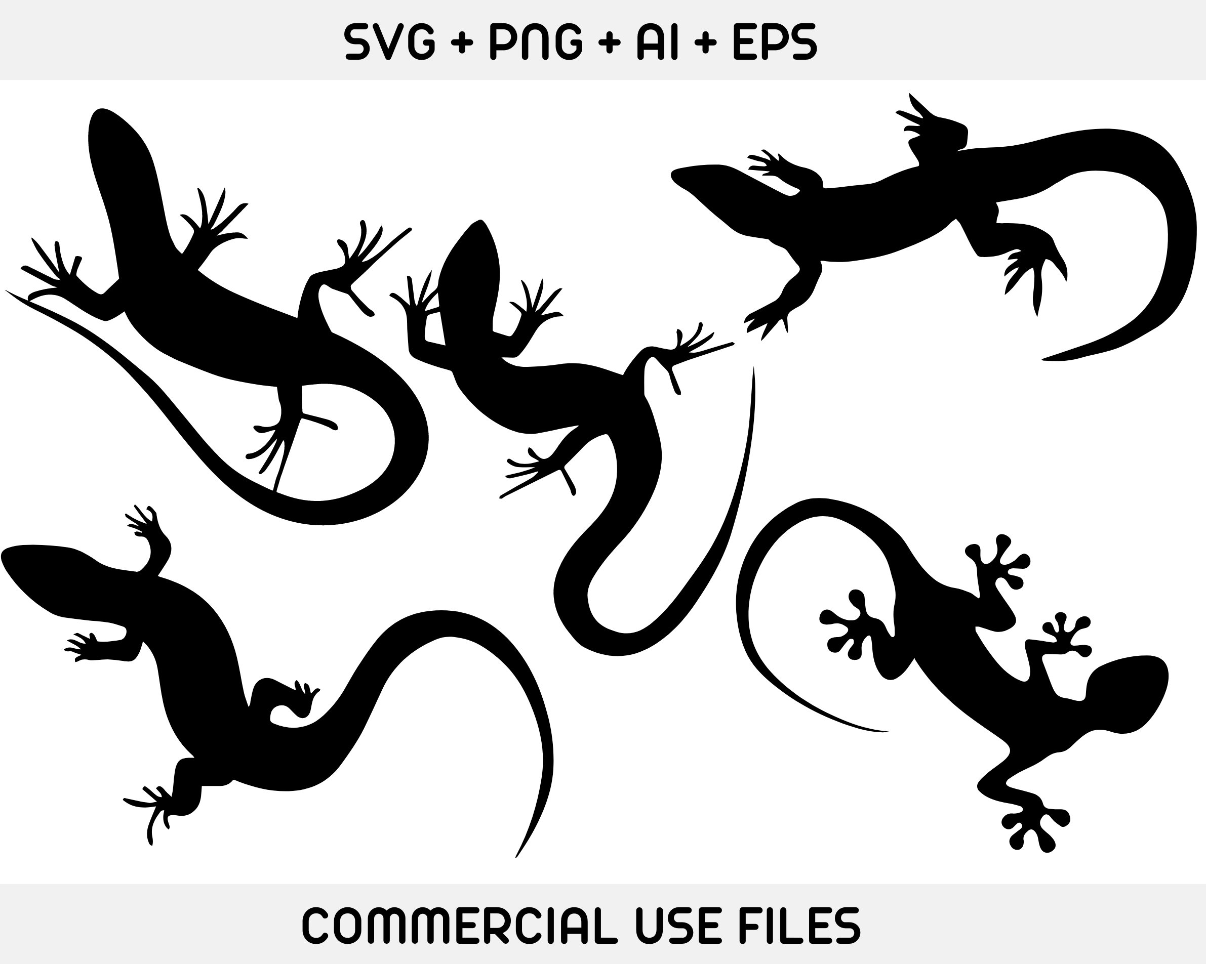 Lizard SVG Bundle Gecko Svg Reptile Svg Lizard Clipart - Etsy Canada