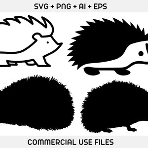 Hedgehog SVG, Hedgehog Clipart, Hedgehog Svg File, Hedgehog Svg Bundle ...