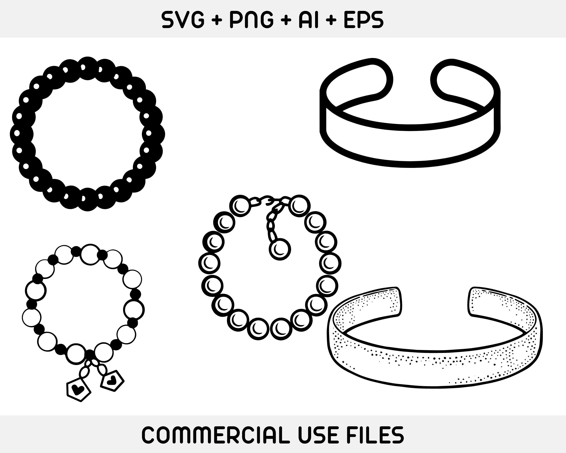 Bracelet Svg Bundle, Bracelet Svg, Bracelet SVG Cut Files, Bracelet ...