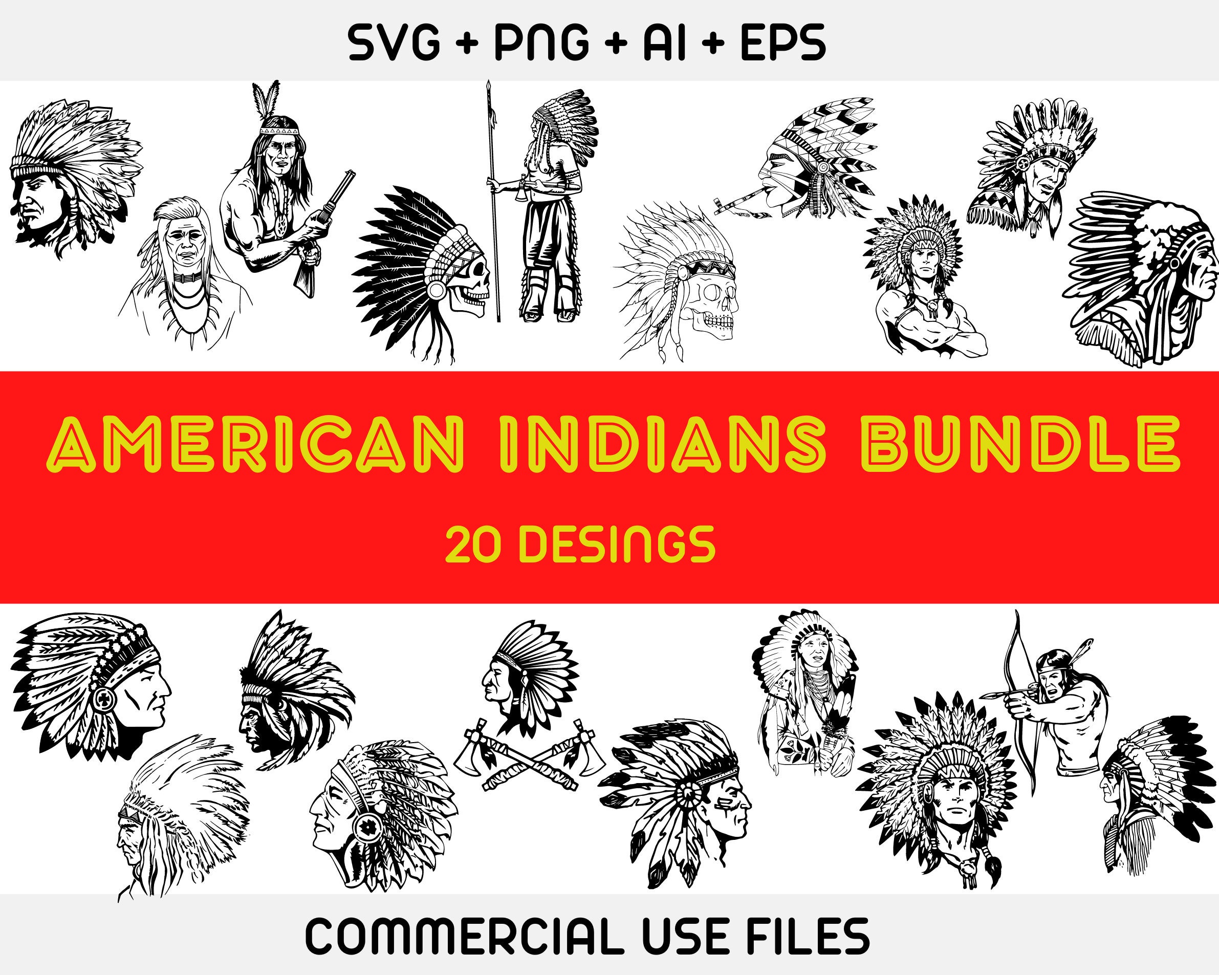 Native Svg Native American Svg Headdress Svg War Bonnet - Etsy
