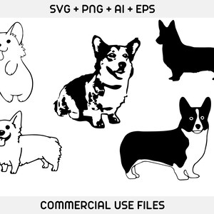 Bundle Corgi Dog Svg,corgi Dog Svg,corgi Svg,corgi Cut File,corgi ...