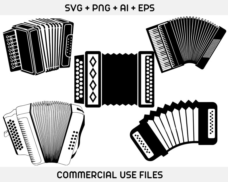 Accordion SVG, Accordion Cut File, Accordion PNG, Accordion Clipart ...