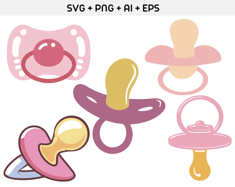 Baby Pacifier Svg Pacifier SVG File Pacifier Vectorsbaby - Etsy