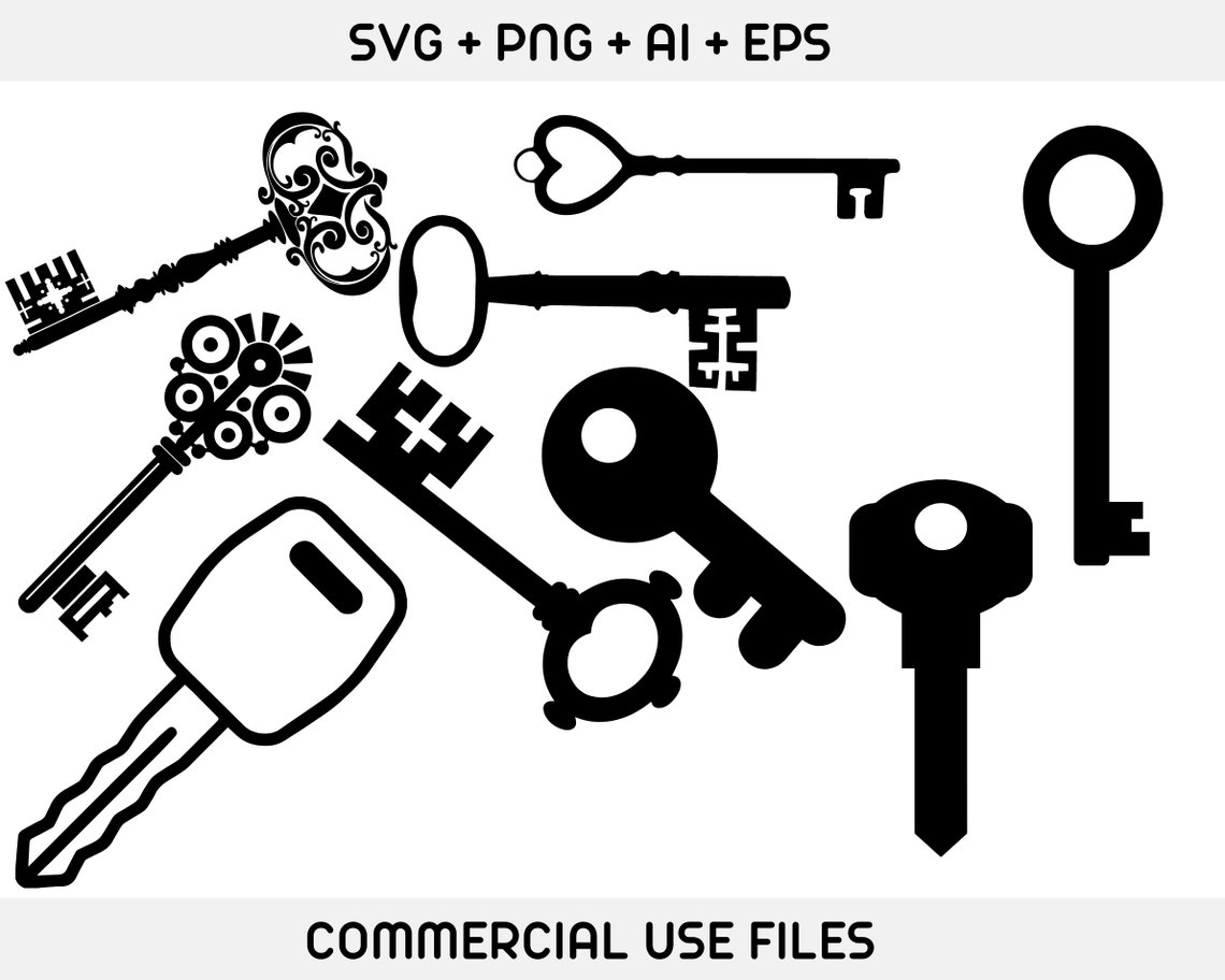 Key Svg Bundle Antique Key Svg Lock Svg Lock and Key Svg - Etsy UK