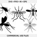 Mosquito SVG, Mosquito PNG, Mosquito Clipart, Mosquito Cut File ...