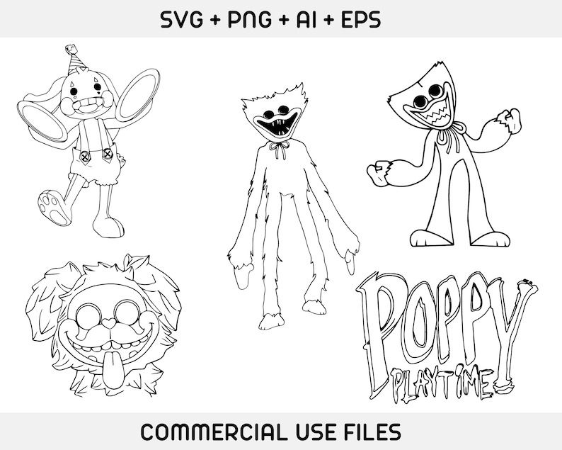 Huggy Wuggy Svg Kissy Missy Svg Poppy Playtime Svg - Etsy Huggy Wuggy Svg Kissy Missy Svg Poppy Playtime Svg - Etsy