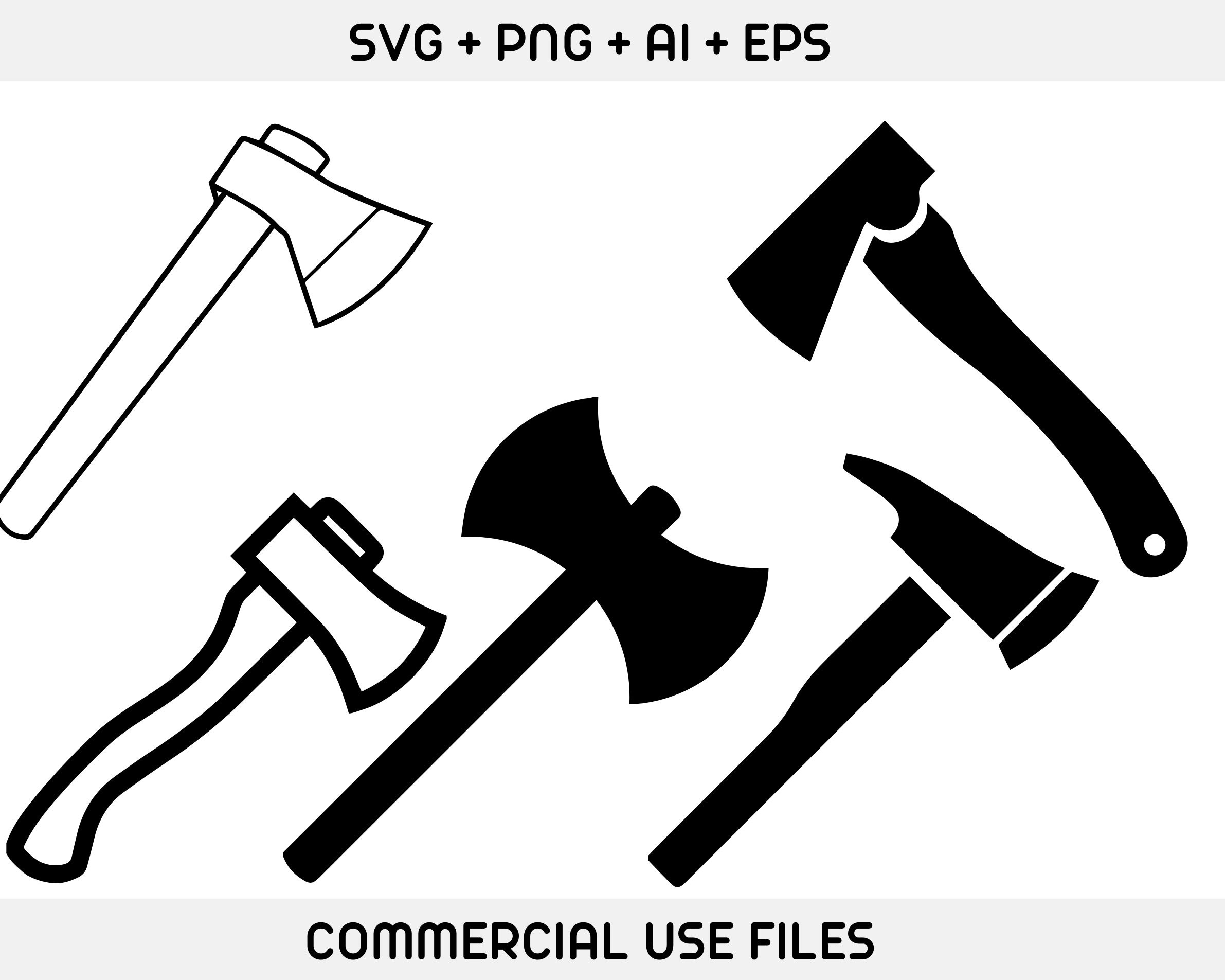 Wood Cutting axe Clipart Axe SVG Crossed Axes SVG Hatchet - Etsy Canada