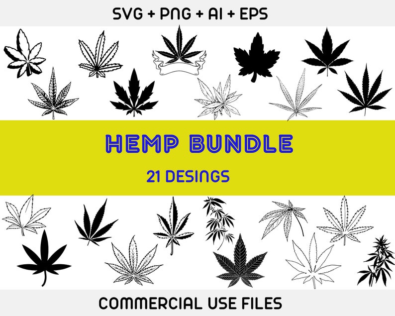 Hemp Svg Svg Downloads Weed Svg Dope Leaf Svg Files Hemp - Etsy