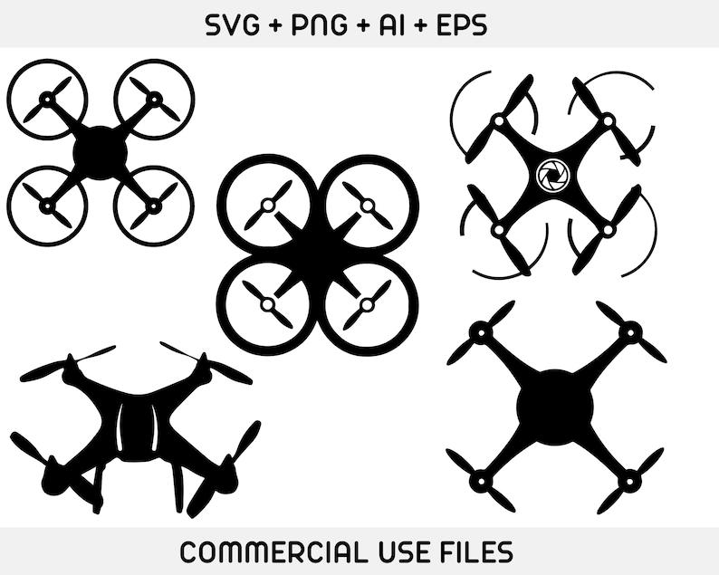 Drone Svg Cricut Drone Pilot Svg Drone Svg Bundle Drone Png Etsy