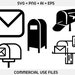 Mailbox Svg, Mail Box Svg, Mailbox Clipart, Box for Mail Svg, Mailbox ...