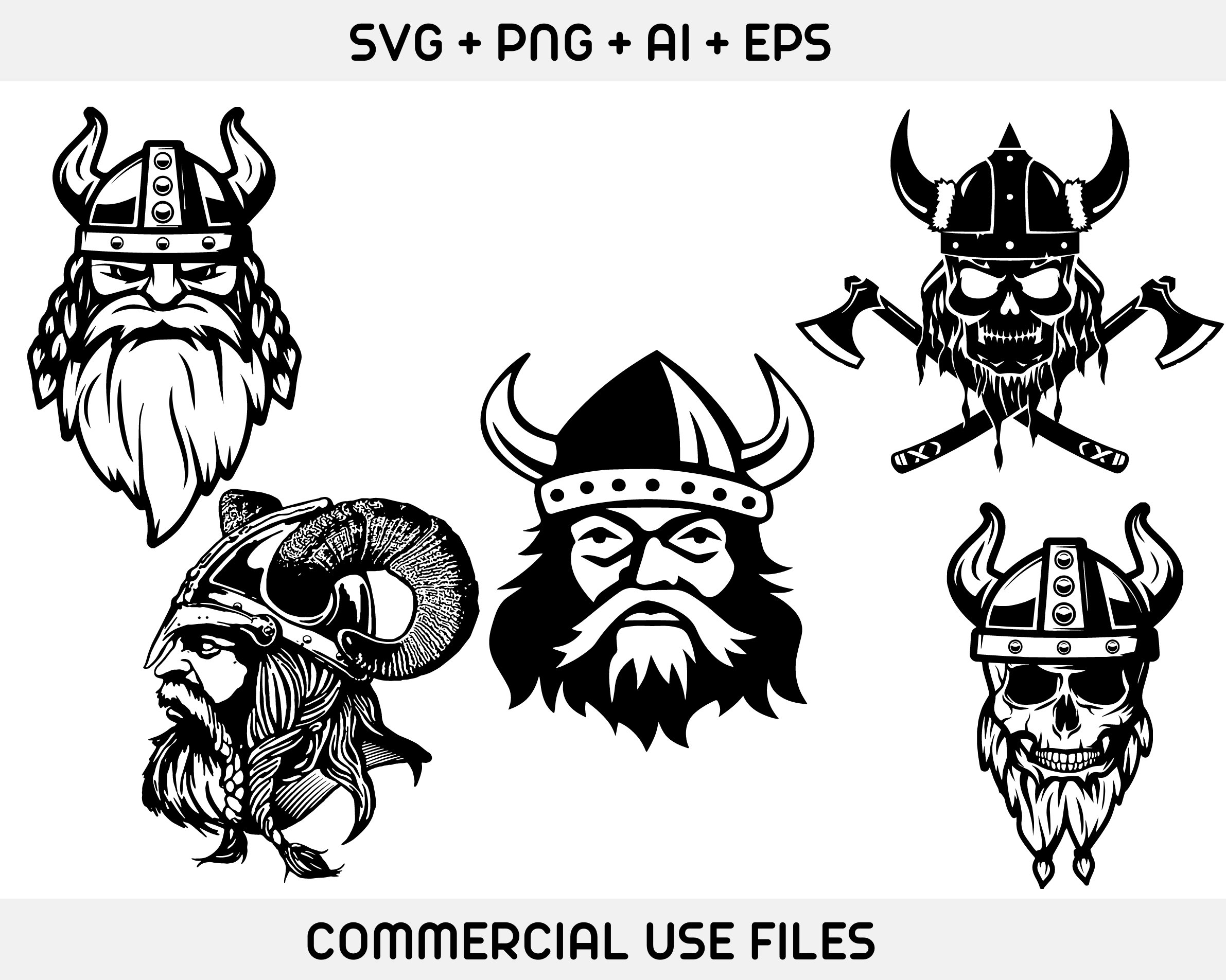 Viking Svg Viking Svg Bundle Viking Tattoo Barbarian Svg - Etsy UK