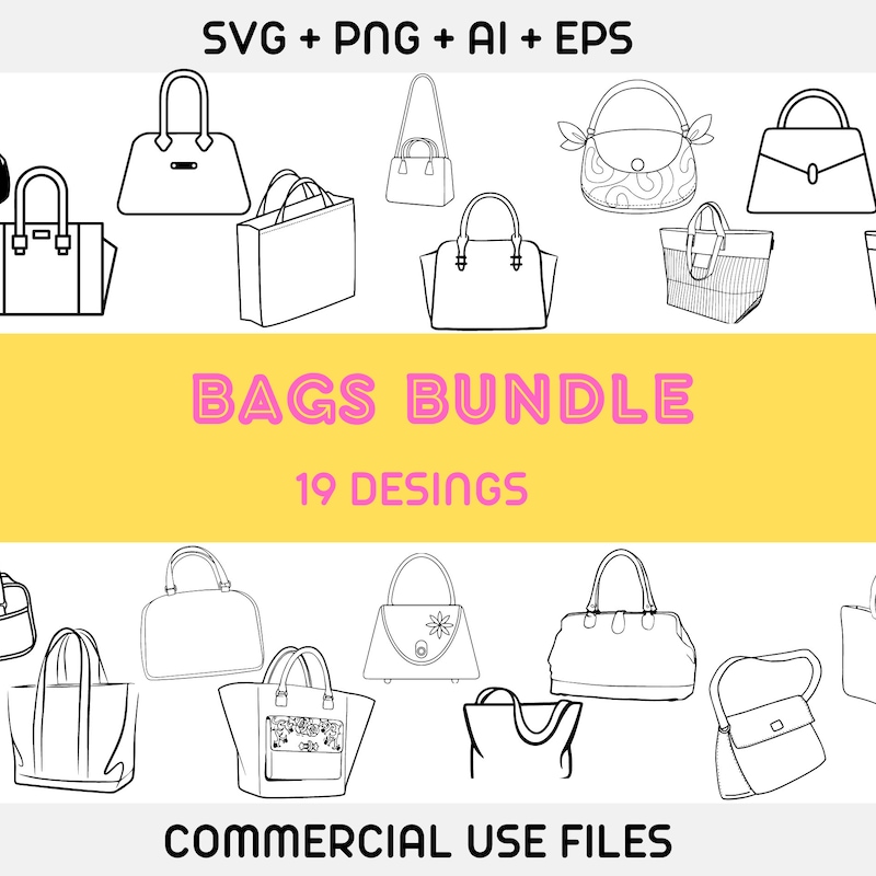 Paper Purse Svg - Etsy