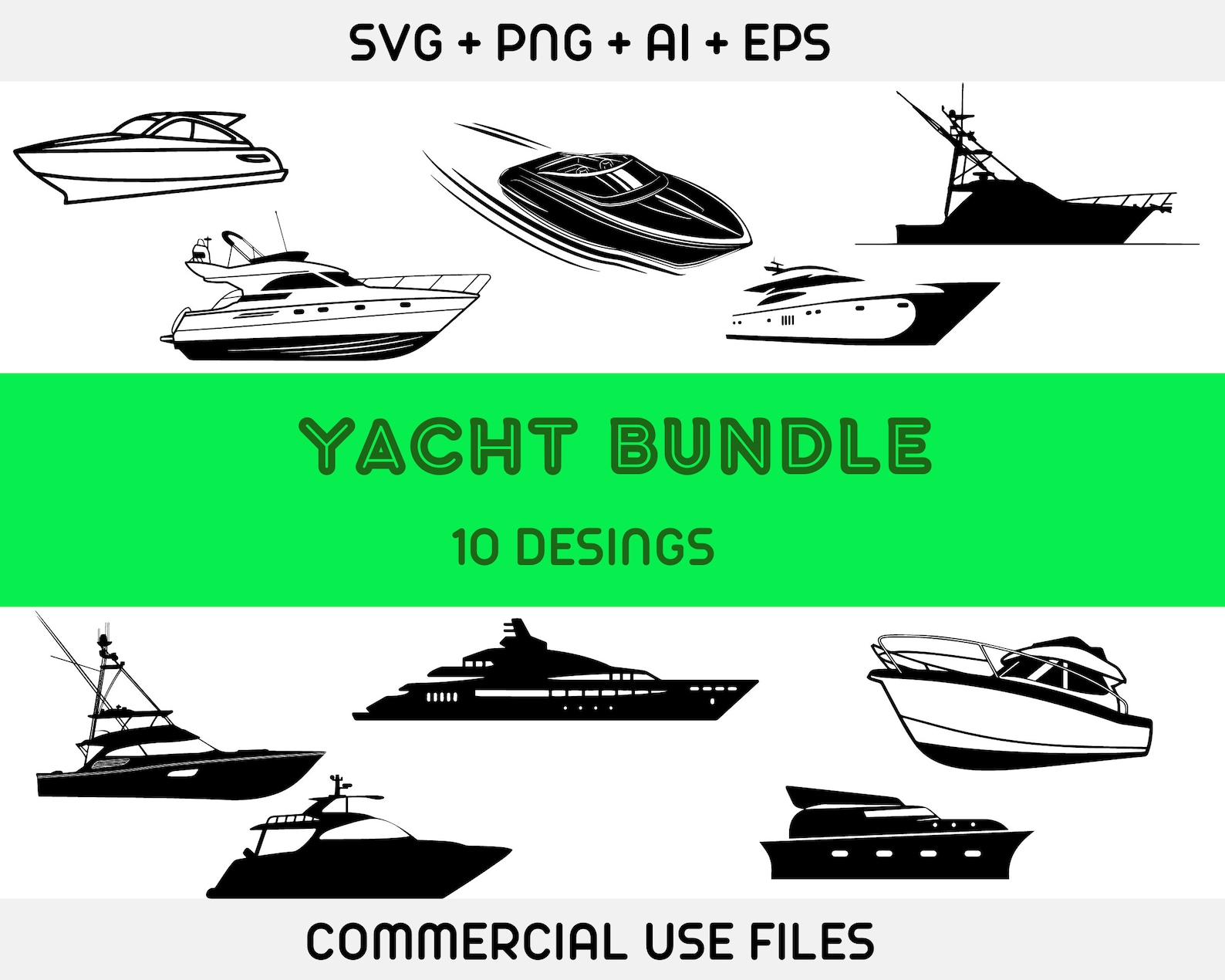 Cruise Ship Svg Bundle,yacht Svg,cargo Ship Svg,ocean Svg, Speed Boat ...