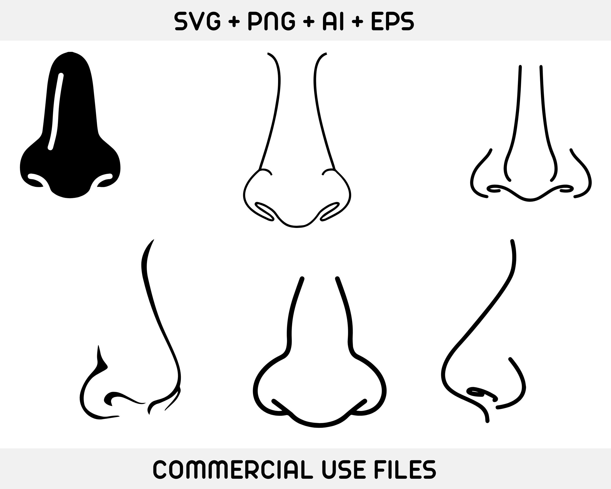 Nose Profile Clipart