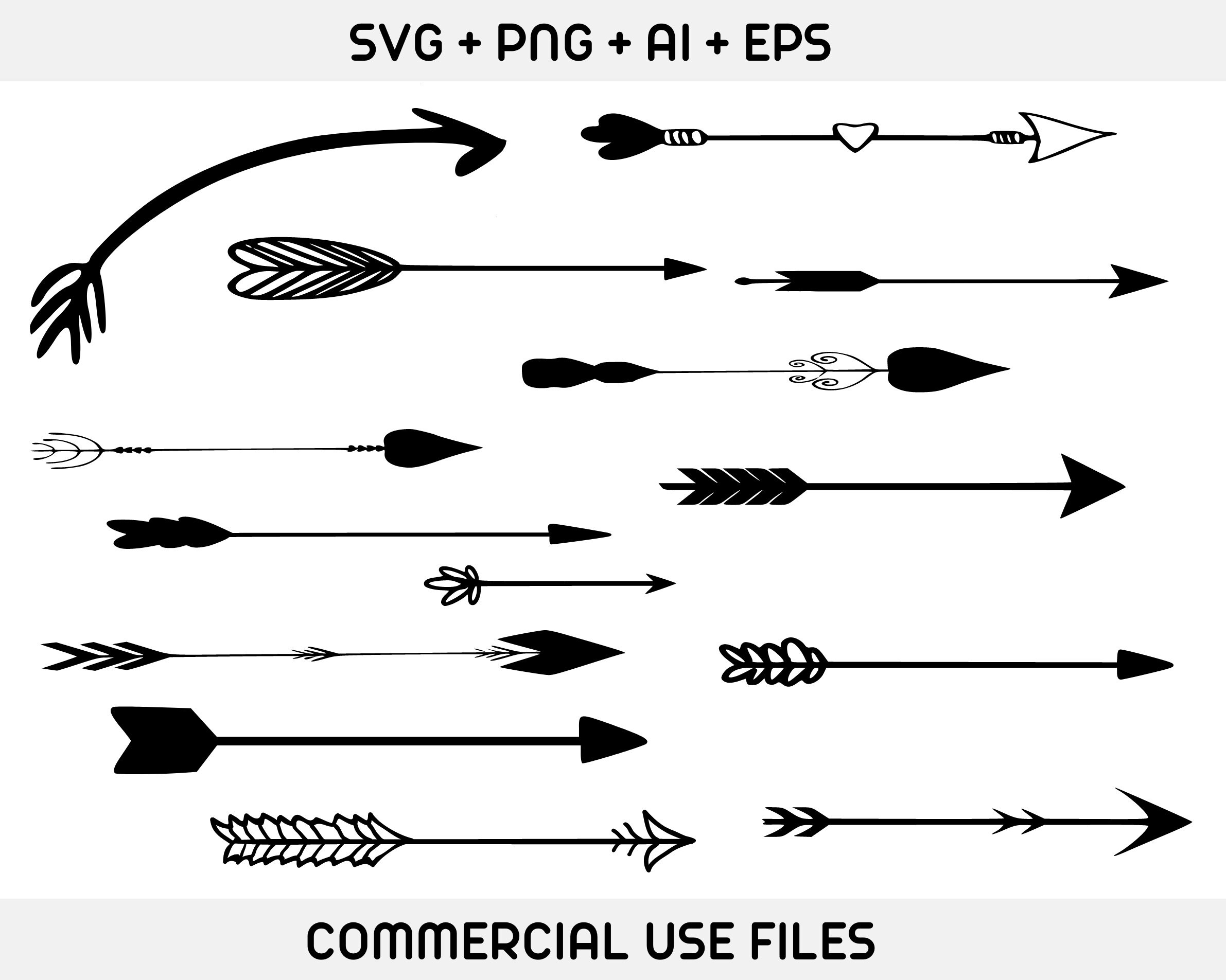 ARROW SVG Bundle ARROWS Svg Cut Files for Cricut Arrow - Etsy Canada