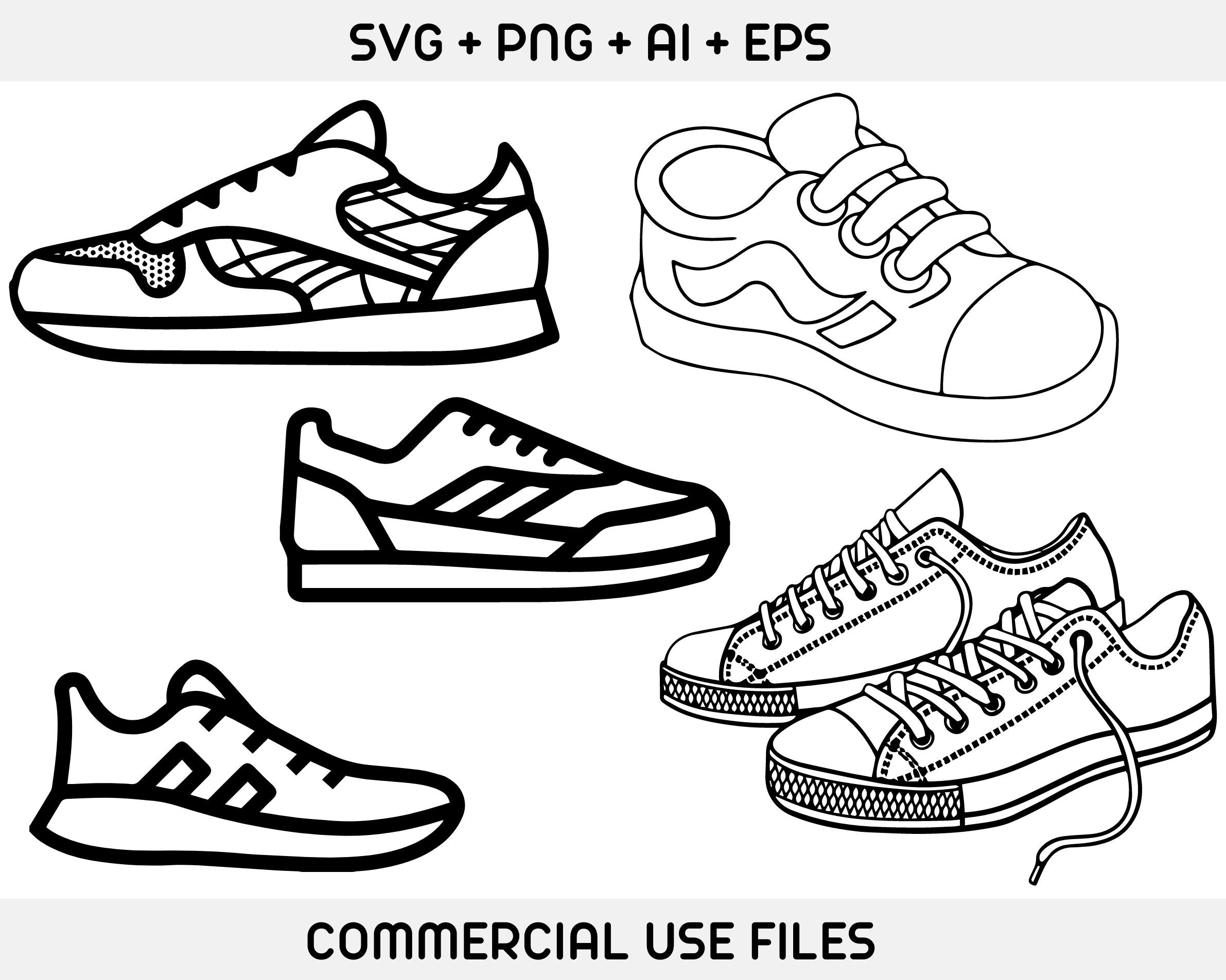 Shoes Bundle SVG, Shoes SVG, Shoes Cut File, Shoes Png, Shoes ...