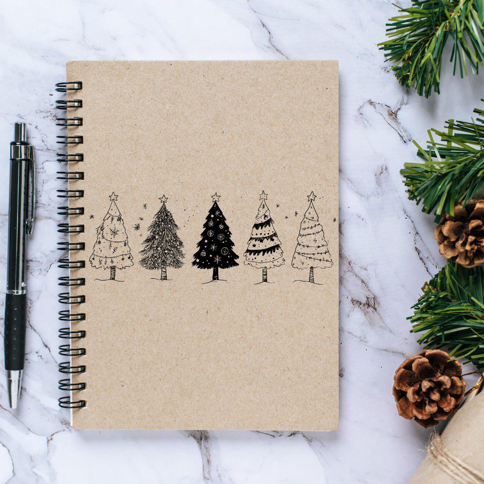 Festive Christmas Tree SVG Bundle | Clipart for Cricut & Silhouette ...