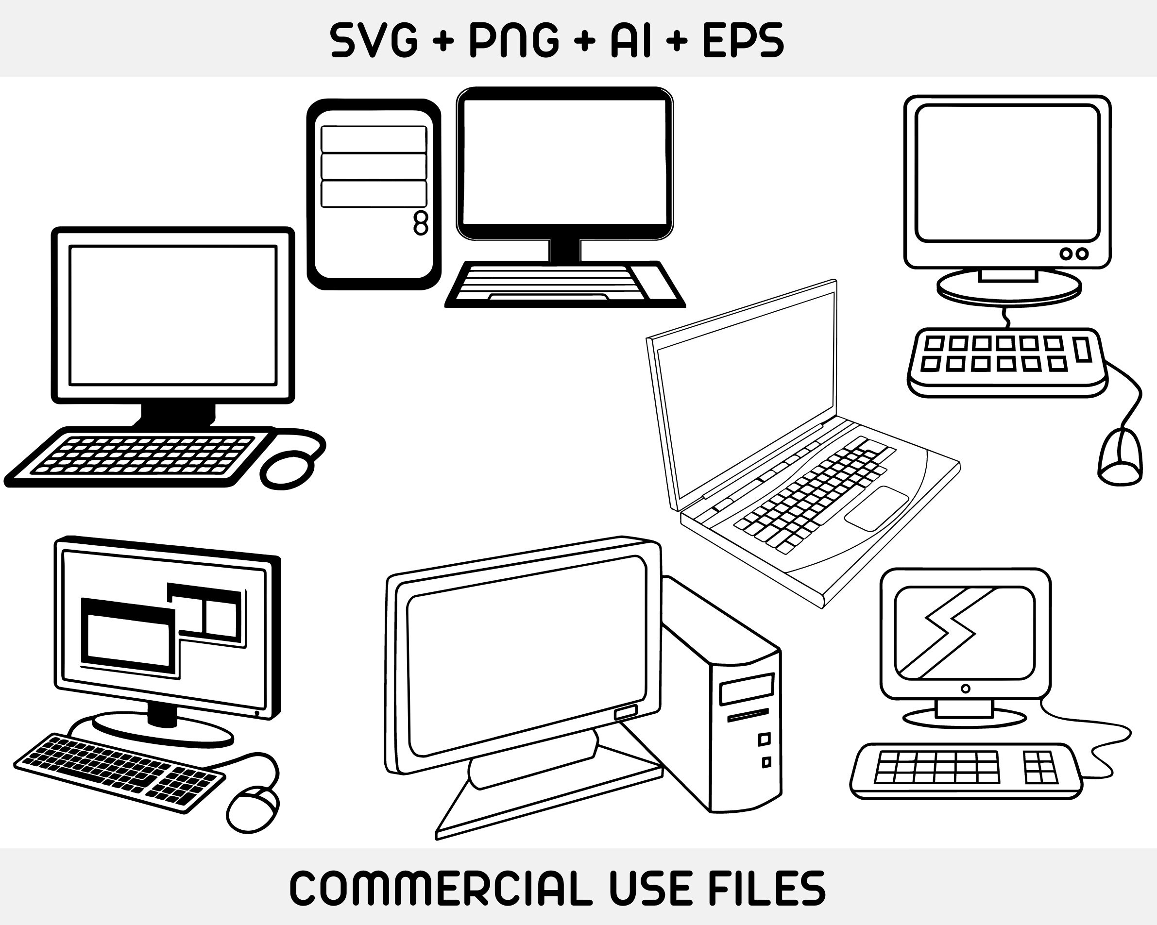 Computer Svg, Laptop Svg, Technology Svg, Laptop Frame Svg, Monogram ...