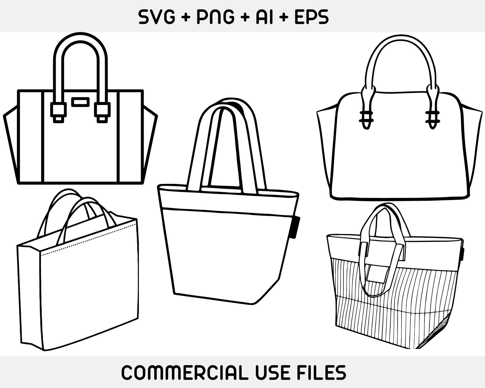 Handbags SVG Handbags Bundle SVG Purse SVG Hand Purse Svg - Etsy