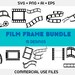 Film Frame Svg, Film Frame Svg Bundle, Film Frame Clipart, Film Frame ...