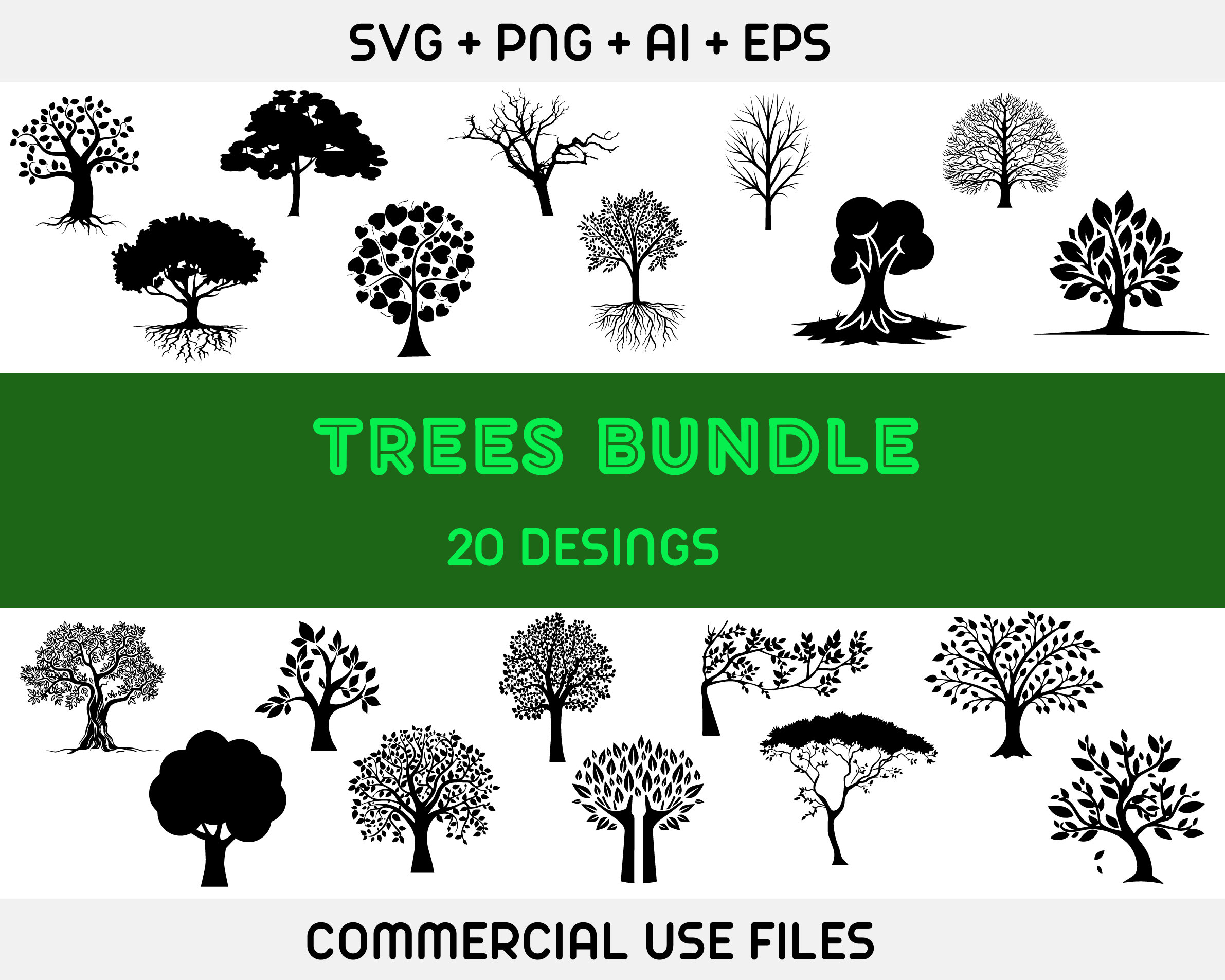 Baum svg Bundle Wald svg png Wald svg Bundle Camping svg - Etsy Schweiz