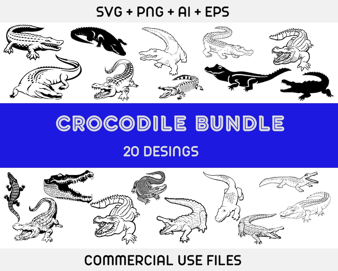 Alligator SVG, Alligator Head SVG ,alligator Clip Art Svg, Alligator ...
